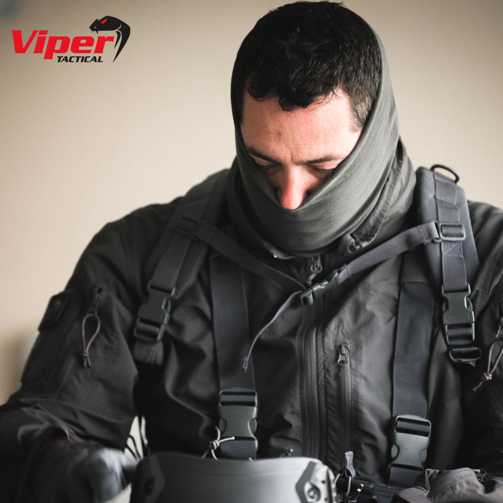 Tactical Snood Titanium Grey Viper Tactical - Airsoft Zone UK